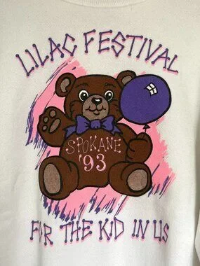 Hanes | Tops | 993 Spokane Lilac Festival Sweatshirt Adult Large L ...